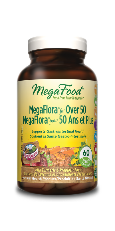 Buy MegaFood MegaFlora for Over 50 at Well.ca | Free Shipping $49+ in ...