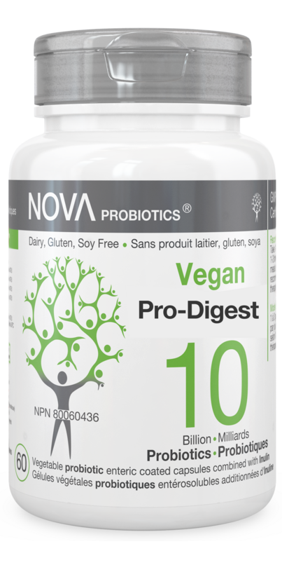 Buy NOVA Probiotics VEGAN Pro-Digest 10 Billion at Well.ca | Free ...