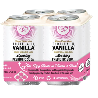 Buy Crazy D's Prebiotic Soda Vanilla Creme at Well.ca | Free Shipping ...