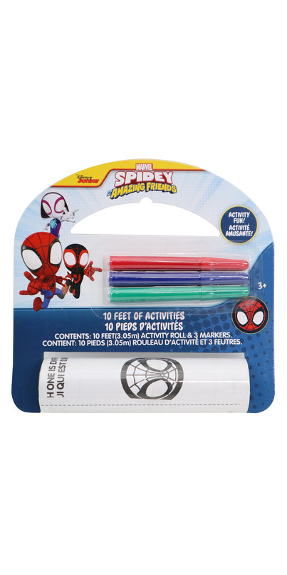 Buy Marvel Spider-Man Roll of Activities 10 Feet at Well.ca | Free ...