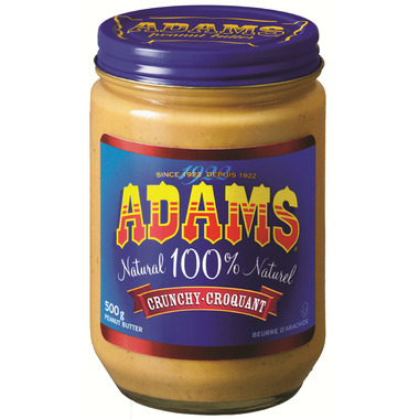 Buy Adams 100% Natural Crunchy Peanut Butter at Well.ca | Free Shipping ...