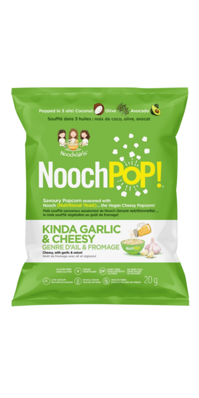 Buy NoochPop Garlic N' Cheesy at Well.ca | Free Shipping $35+ in Canada