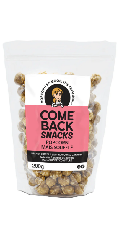Buy Comeback Snacks Peanut Butter & Jelly Caramel Popcorn at Well.ca ...