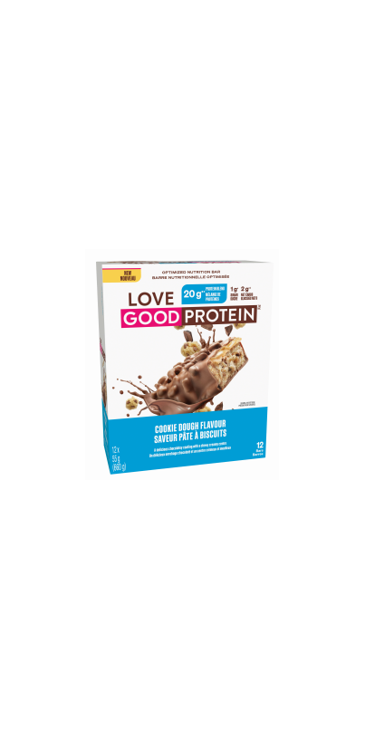 Buy Love Good Fats Protein Bar Cookie Dough at Well.ca | Free Shipping ...