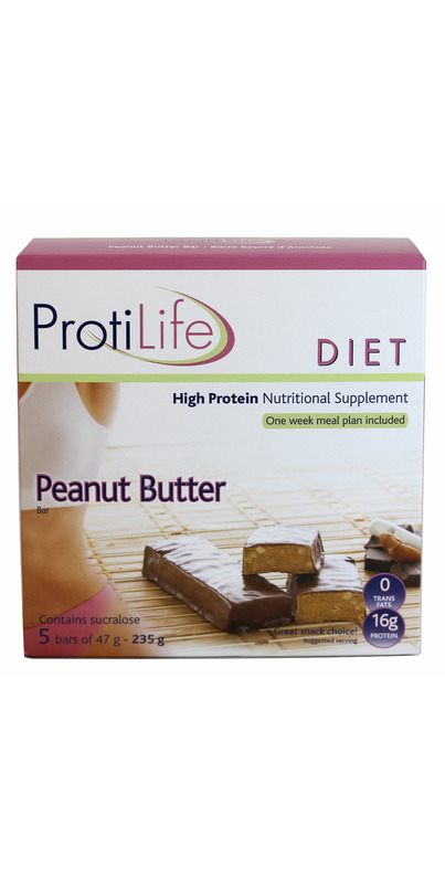 Buy ProtiLife Peanut Butter Bars at Well.ca | Free Shipping $35+ in Canada