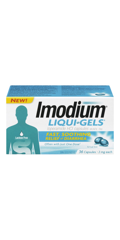 Buy Imodium Liqui-Gels at Well.ca | Free Shipping $35+ in Canada