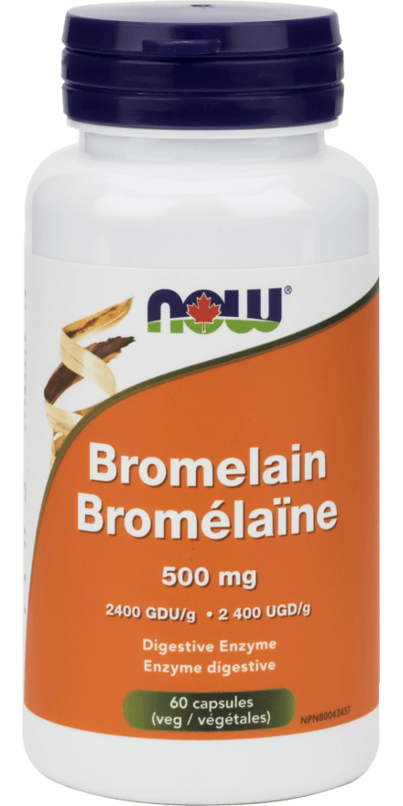 Achetez les capsules végétales de broméline 500 mg de NOW Foods sur ...