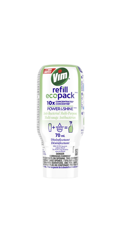 Buy Vim Power and Shine Anti-Bacterial Refill EcoPack All-Purpose ...