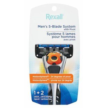 Buy Rexall Men's 5-Blade MotionSphere System at Well.ca | Free Shipping ...