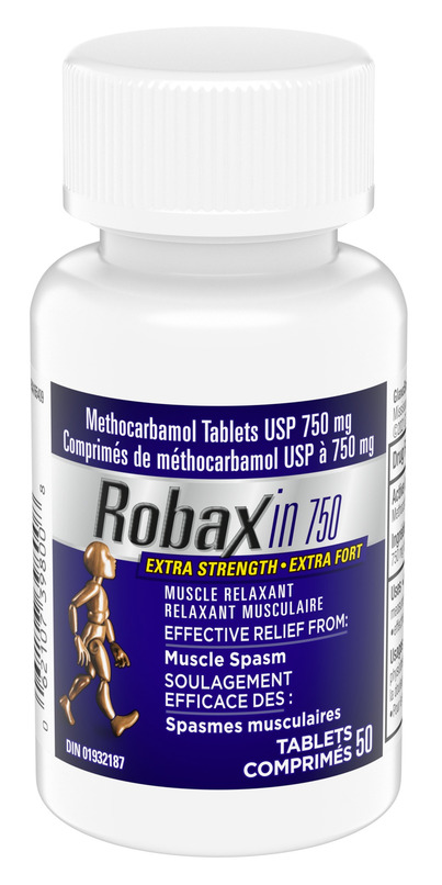 Buy Robaxin 750 Extra Strength at Well.ca | Free Shipping $35+ in Canada