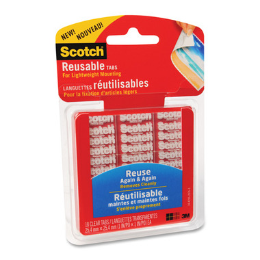 Buy 3M Scotch Reusable Clear Mounting Tabs at Well.ca | Free Shipping ...