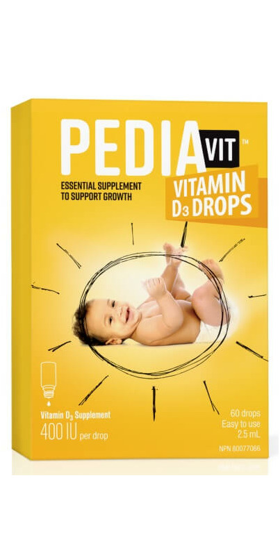 Buy PediaVit D3 Drops at Well.ca | Free Shipping $35+ in Canada