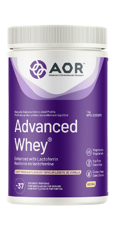 Buy AOR Advanced Whey Protein Powder Vanilla at Well.ca | Free Shipping ...