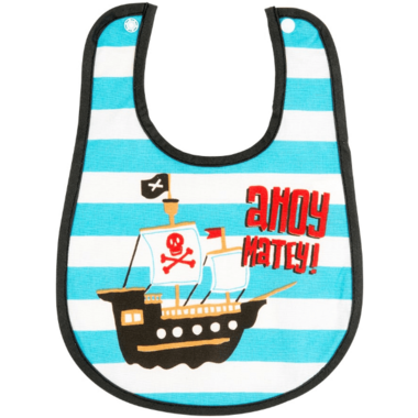 Acheter Hatley Little Blue House Infant Coated Bib Pirates à Well.ca ...