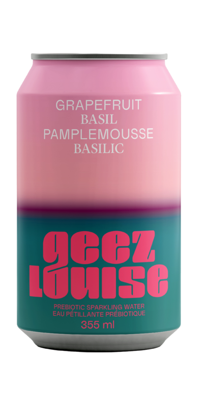 Buy Geez Louise Sparkling Water Grapefruit Basil at Well.ca | Free ...