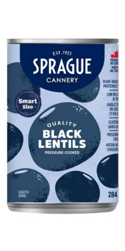Buy Sprague Black Lentils at Well.ca | Free Shipping $35+ in Canada