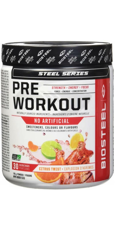 Buy BioSteel Natural Pre Workout Citrus Twist at Well.ca | Free ...