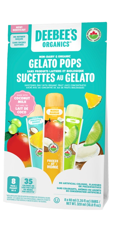 Buy Deebee's Organics Gelato Pops at Well.ca | Free Shipping $35+ in Canada