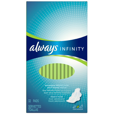 Buy Always Infinity Pads with Wings at Well.ca | Free Shipping $35+ in ...