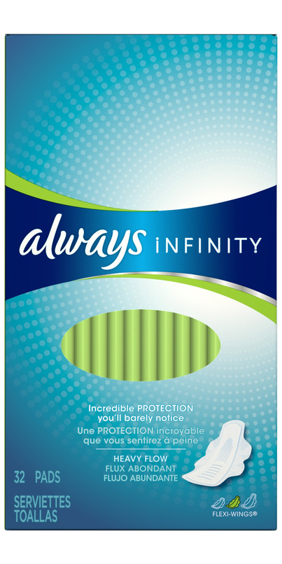 Buy Always Infinity Pads with Wings at Well.ca | Free Shipping $35+ in ...