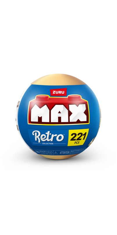 Buy Zuru MAX Build More Premium Retro Building Bricks Collection at ...