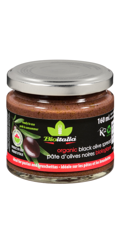 Buy Bioitalia Organic Black Olive Spread at Well.ca | Free Shipping $35 ...