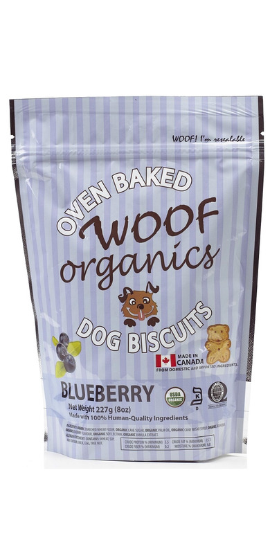 Buy Woof Organics Oven Baked Biscuits Blueberry at Well.ca | Free ...