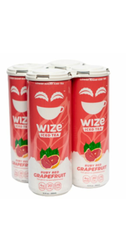 Buy Wize Iced Tea Ruby Red Grapefruit Case at Well.ca | Free Shipping $35+ in Canada