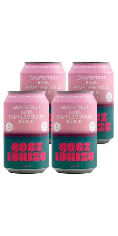 Buy Geez Louise Sparkling Water Grapefruit Basil Bundle at Well.ca ...