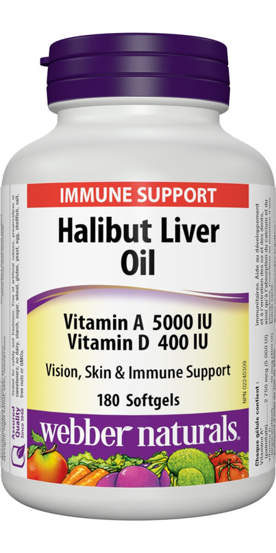 Buy Webber Naturals Halibut Liver Oil at Well.ca | Free Shipping $35 ...