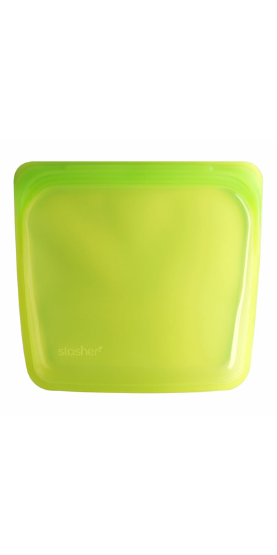 Buy Stasher Reusable Storage Bag Lime at Well.ca | Free Shipping $35 ...