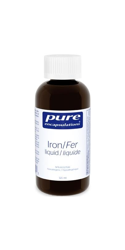 Buy Pure Encapsulations Iron Liquid at Well.ca | Free Shipping $35+ in ...