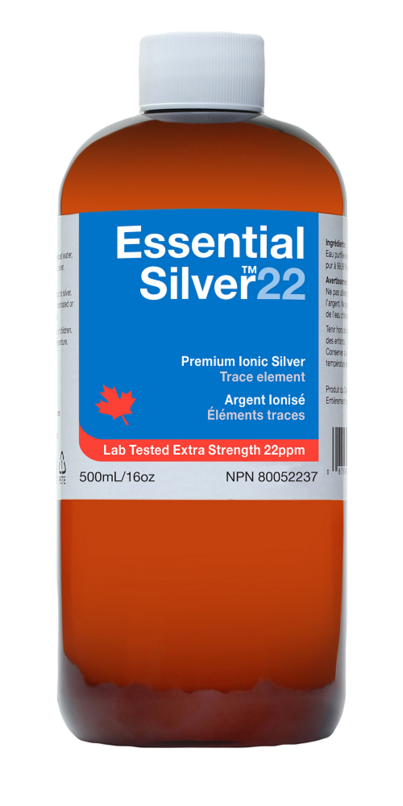 Buy Essential Silver 22 ppm Extra Strength Bio-Active Premium Ionic ...