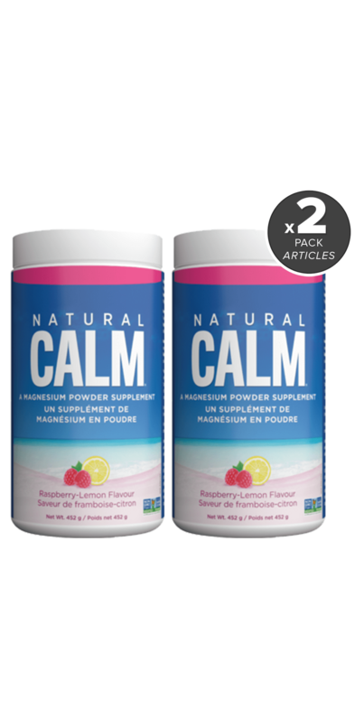 Buy Natural Calm Magnesium Powder Raspberry-Lemon Bundle at Well.ca ...