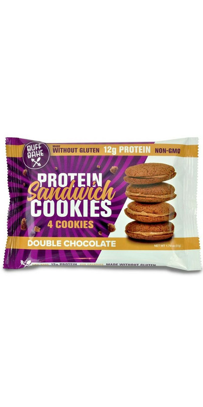 Buy Buff Bake Protein Sandwich Cookies Double Chocolate Pack of 4 at ...