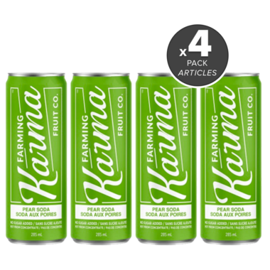 Buy Farming Karma Pear Soda Bundle at Well.ca | Free Shipping $35+ in ...
