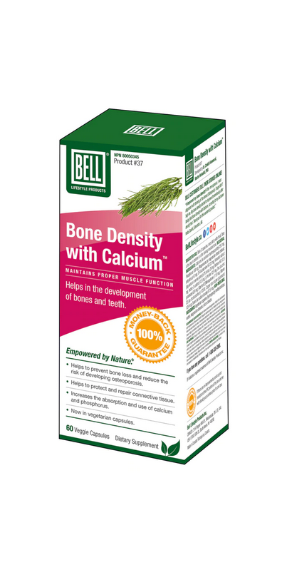 Buy Bell Lifestyle Products Bone Density With Calcium at Well.ca | Free ...