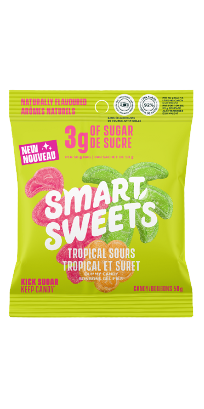 Buy SmartSweets Tropical Sours at Well.ca | Free Shipping $35+ in Canada