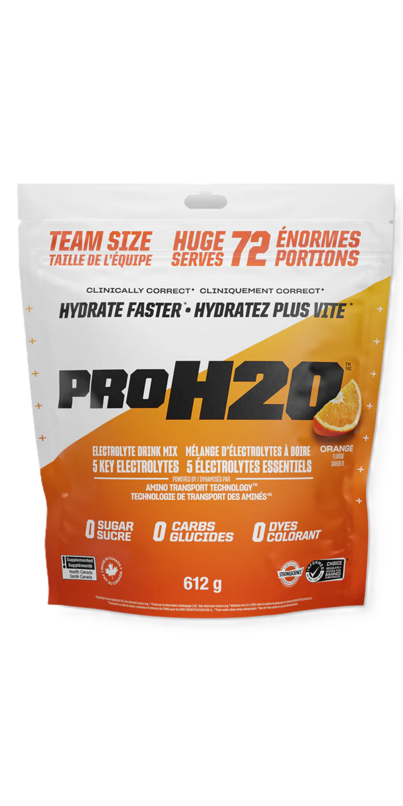 Buy PVL PRO H2O Electrolyte Drink Mix Orange at Well.ca | Free Shipping ...