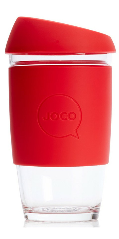 Buy JOCO Glass Reusable Coffee Cup in Red at Well.ca | Free Shipping ...