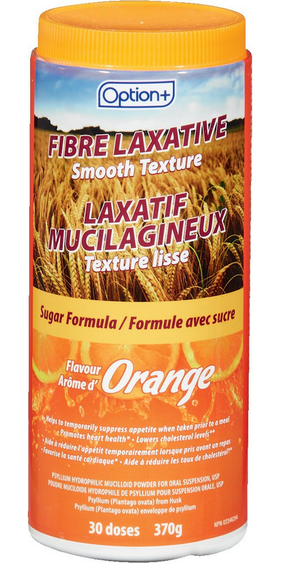 Buy Option+ Fibre Laxative Smooth Texture Orange at Well.ca | Free ...