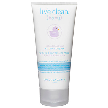 Buy Live Clean Baby Soothing Oatmeal Relief Eczema Cream at Well.ca ...