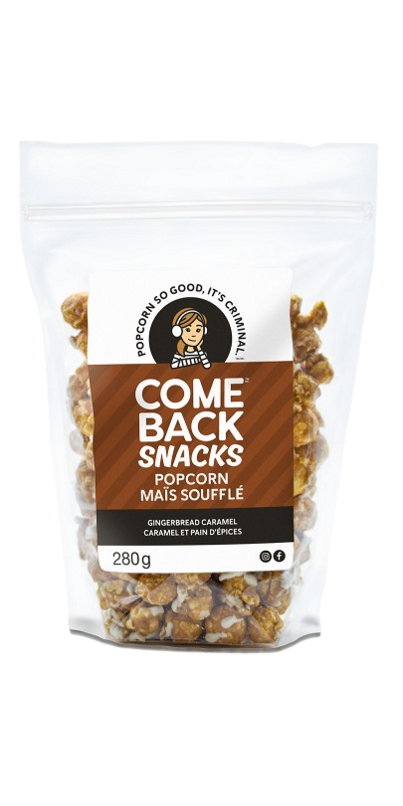 Buy Comeback Snacks Holiday Gingerbread Caramel at Well.ca | Free ...