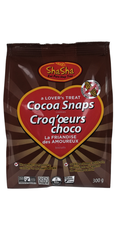 Buy ShaSha Co. Cocoa Snaps at Well.ca | Free Shipping $35+ in Canada