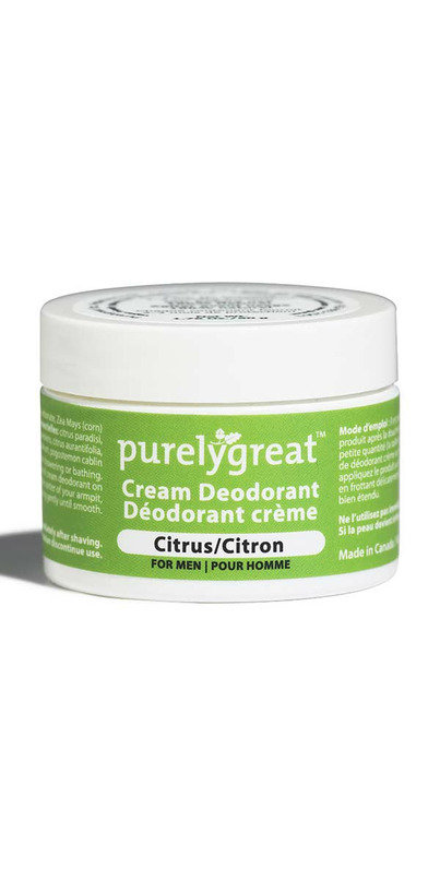 Buy Purelygreat Cream Deodorant for Men Citrus at Well.ca | Free ...