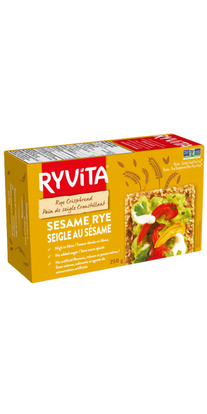 Buy Ryvita Crispbread Sesame Rye at Well.ca | Free Shipping $35+ in Canada