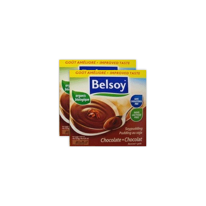 Buy Belsoy Organic Chocolate Soy PuddingTwin Pack from Canada at Well.ca