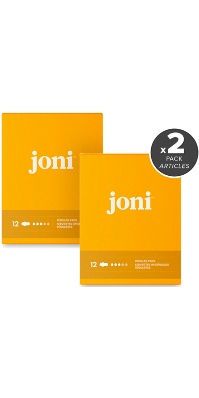 Buy joni Organic Bamboo Regular Pads Bundle at Well.ca | Free Shipping ...