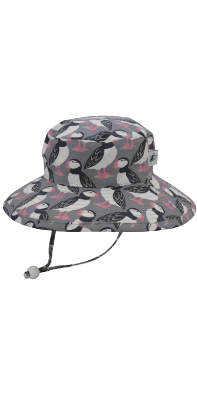 Buy Puffin Gear Sunbaby Hat Puffin Love Grey at Well.ca | Free Shipping ...