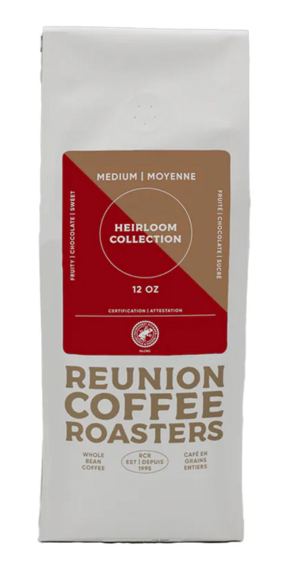 Buy Reunion Coffee Roasters Medium Roast Whole Bean Heirloom Collection ...